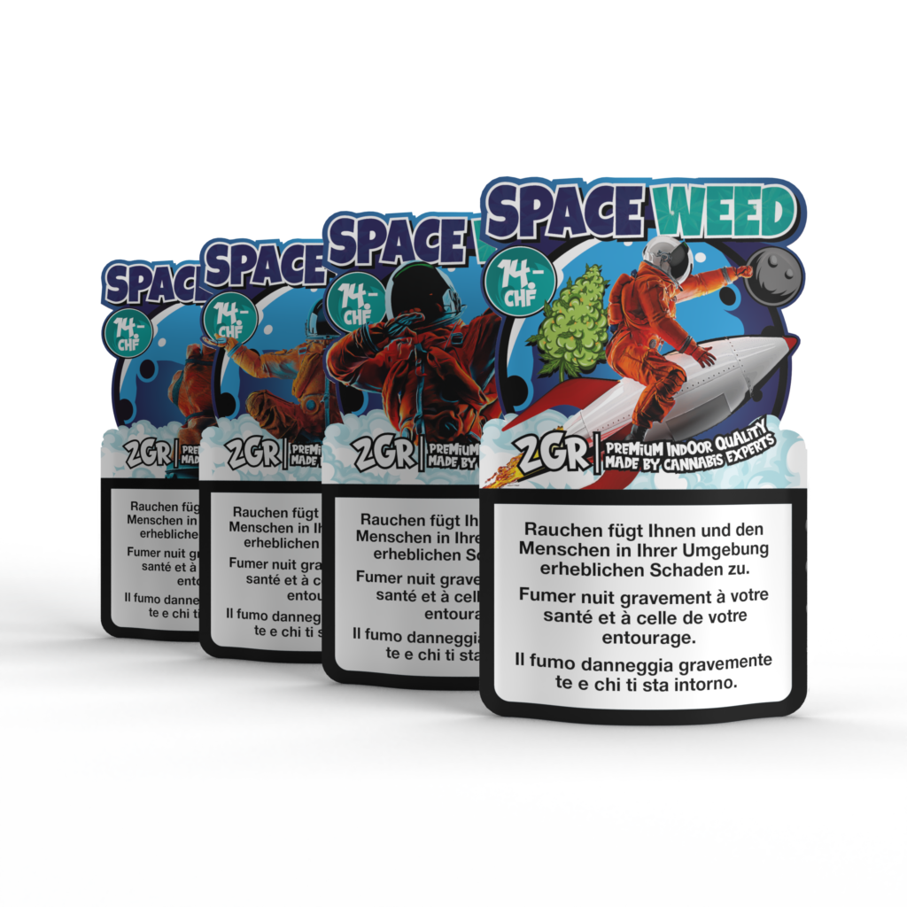 SPACE WEED 4er Collector's Set - Pure Cannabis